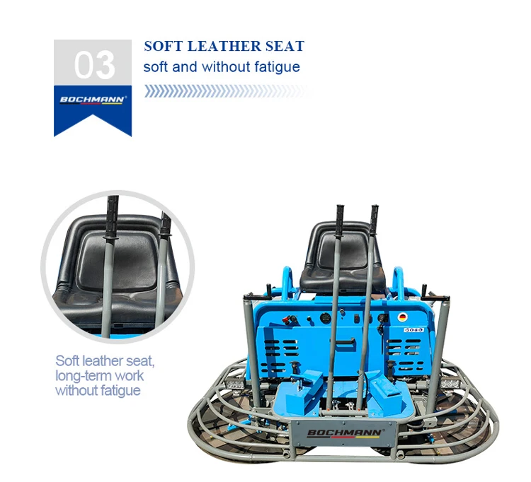 Heavy Type Power Trowel Engine Walk Behind Road Power Trowel Concrete ...