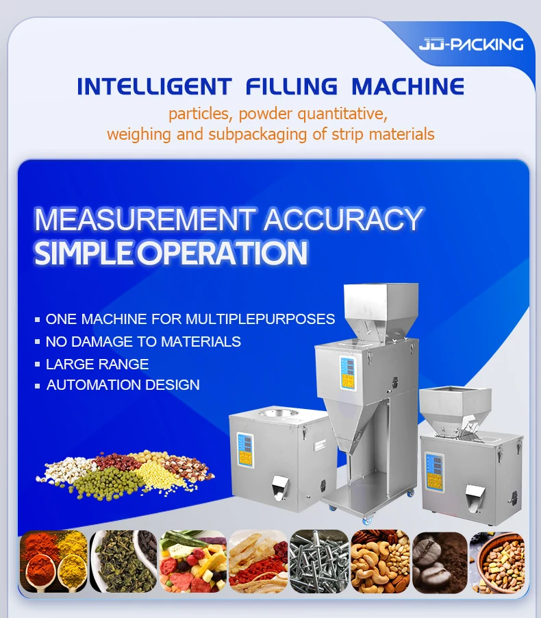 Jieding Automatic Digital Control Particle Granule Filling Machine