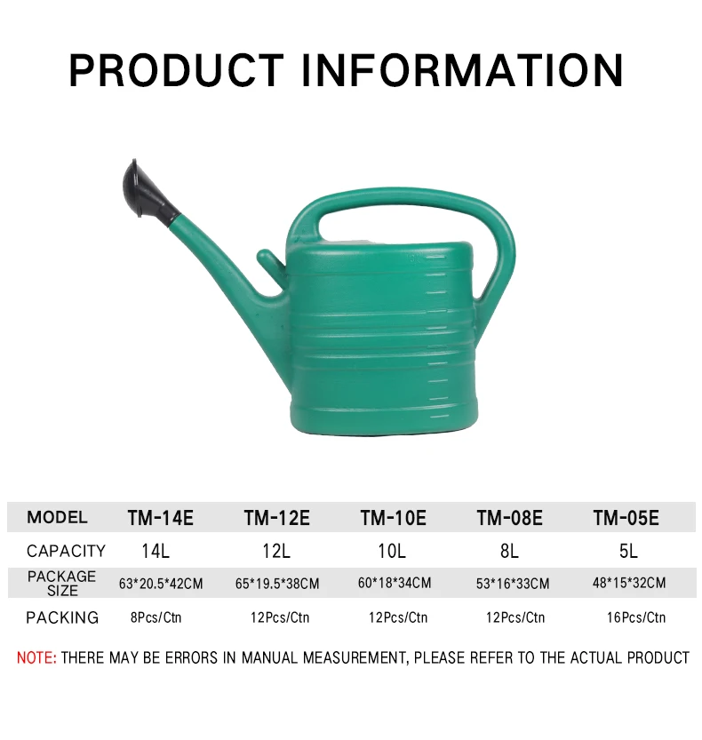 Garden Supplies - Durable Watering Cans for Outdoor Use