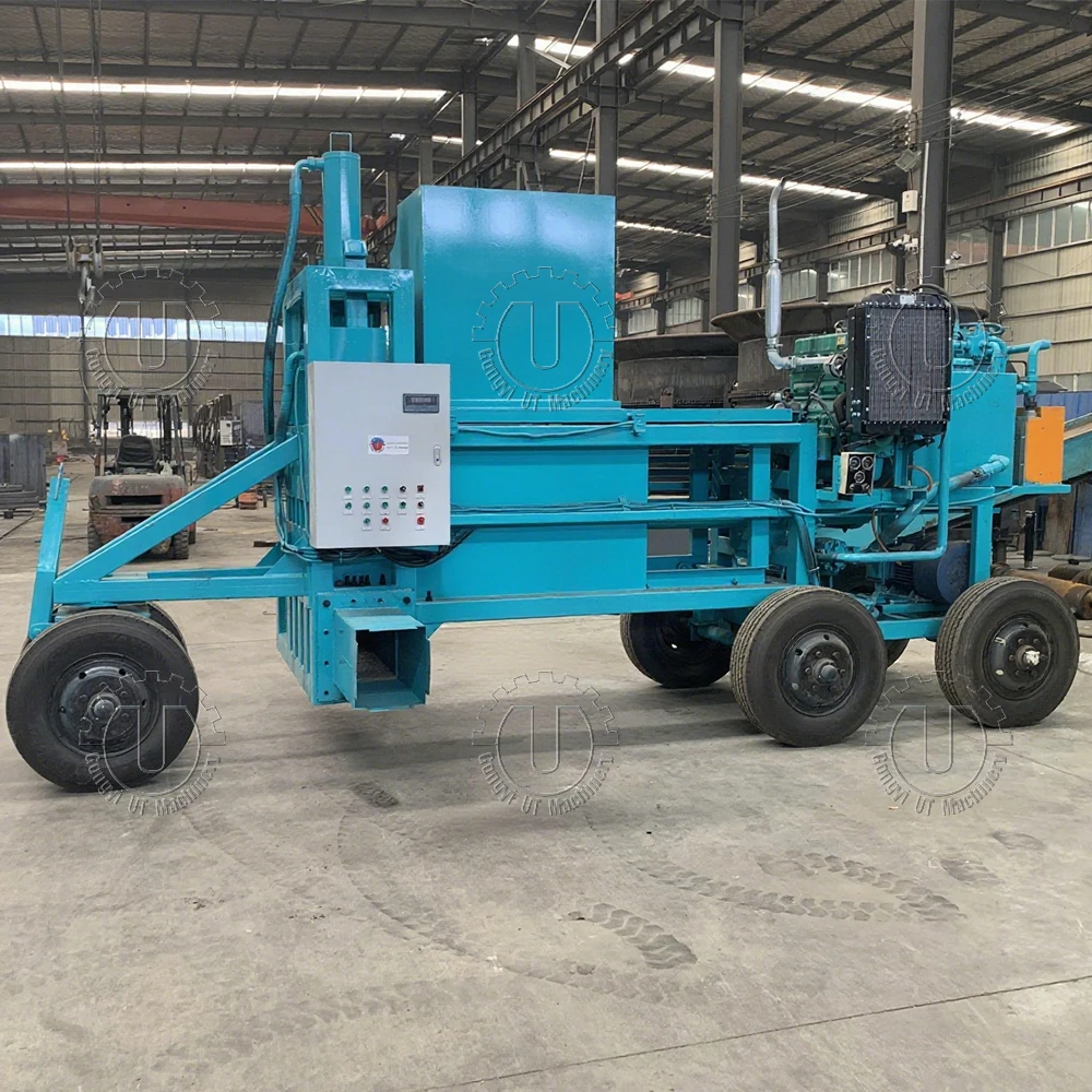 High Efficiency 20kg 25kg Straw Silage Compactor Baler