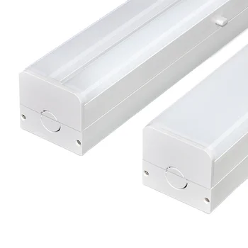 Indoor Ceiling Mounted Led Linear Strip Lamp 2ft 4ft 20w 40w Linkable ...