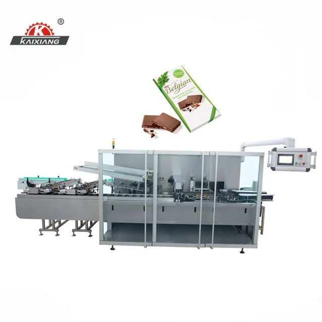 Automatic Chocolate Bar Small Box Packing Cartoning Machine| Alibaba.com
