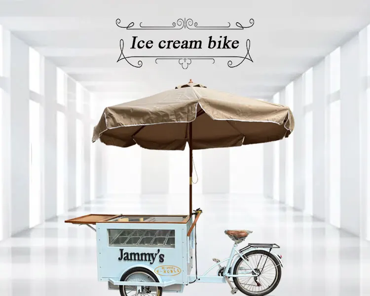 O-NOBLE Ice Cream Bike - Efficient Outdoor Sales Solution