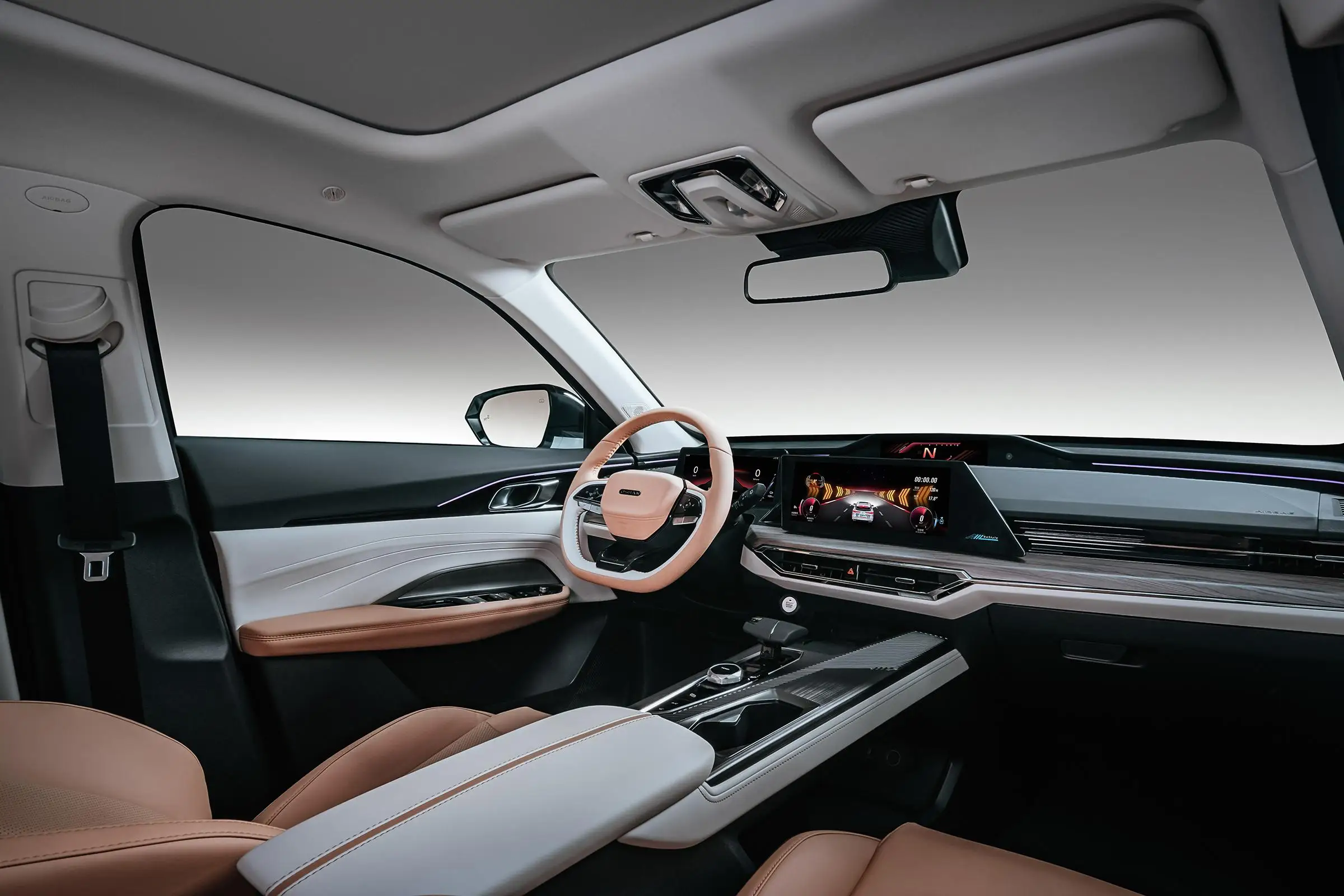 2023 Changan Oshanz6idd Car New Energy Suv Automatic Hybrid Vehicle 150km Lanjing Blue Whale ...