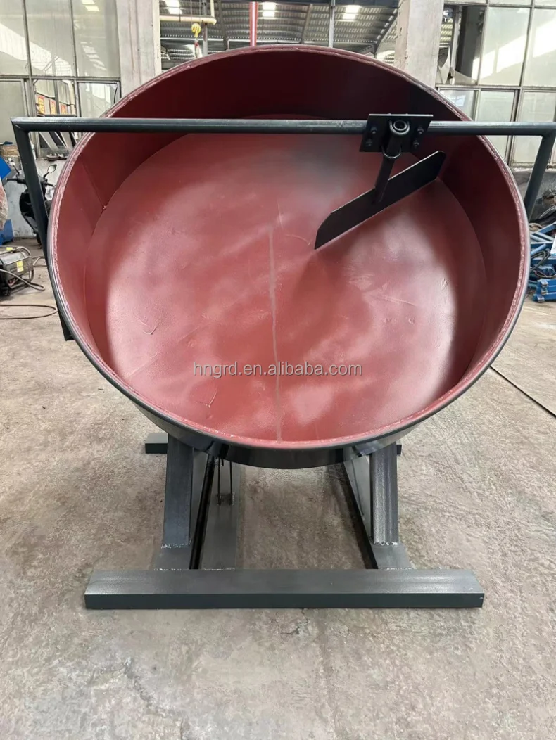 Pan/disc Pelletizer Granulation Machine for Organic Fertilizer