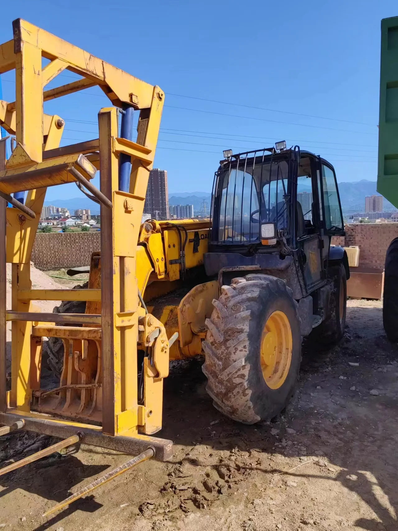 Unique Design 4 Ton Slp535 Used Telescopic Handler Maximum Lifting ...