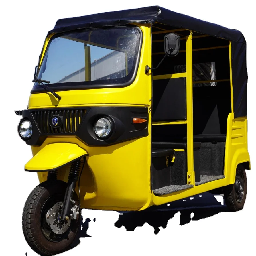 Powerful Electric Three Wheeler Cargo Tuk Tuk With Lithium Battery In Closed Body Configuration ...