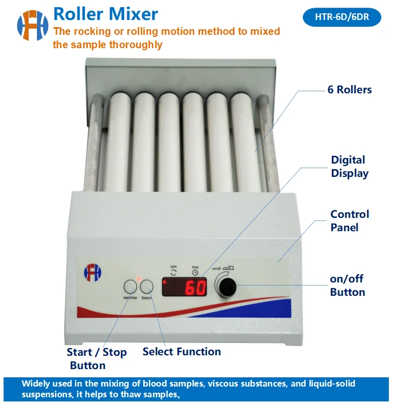 HFH Tubes Roller Mixer - Efficient Blood Shaking Equipment
