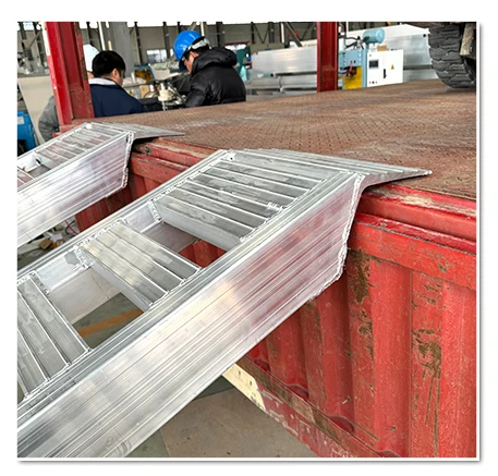 Mobile Ramp for Loading and Unloading Combine Harvester Machine Heavy ...