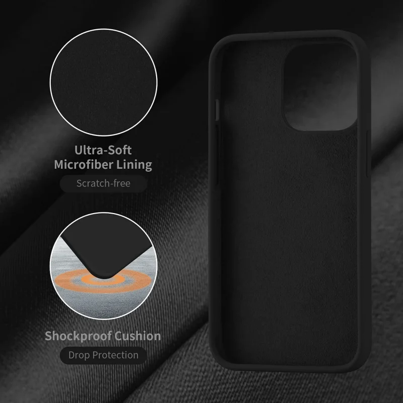New Liquid Silicone Phone Case Adapt For Iphone 15/plus/pro/pro Max ...