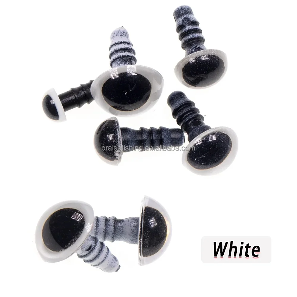 Solid Plastic Eyes 3d Lifelike Fish Eyes Fly Fishing Crankbait Minnow ...