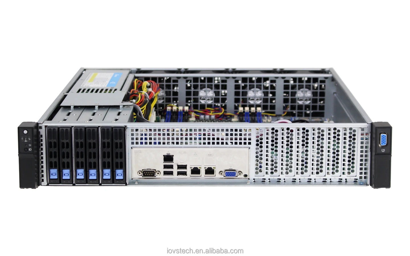 Ultra Short 2u Rackmount Server Chassis S24306 With Six 2.5 Ssd Bays ...