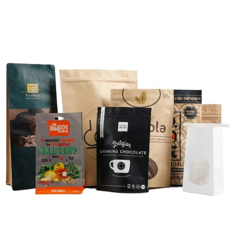 Custom Heat Sealing Tea Sample Packets - Biodegradable