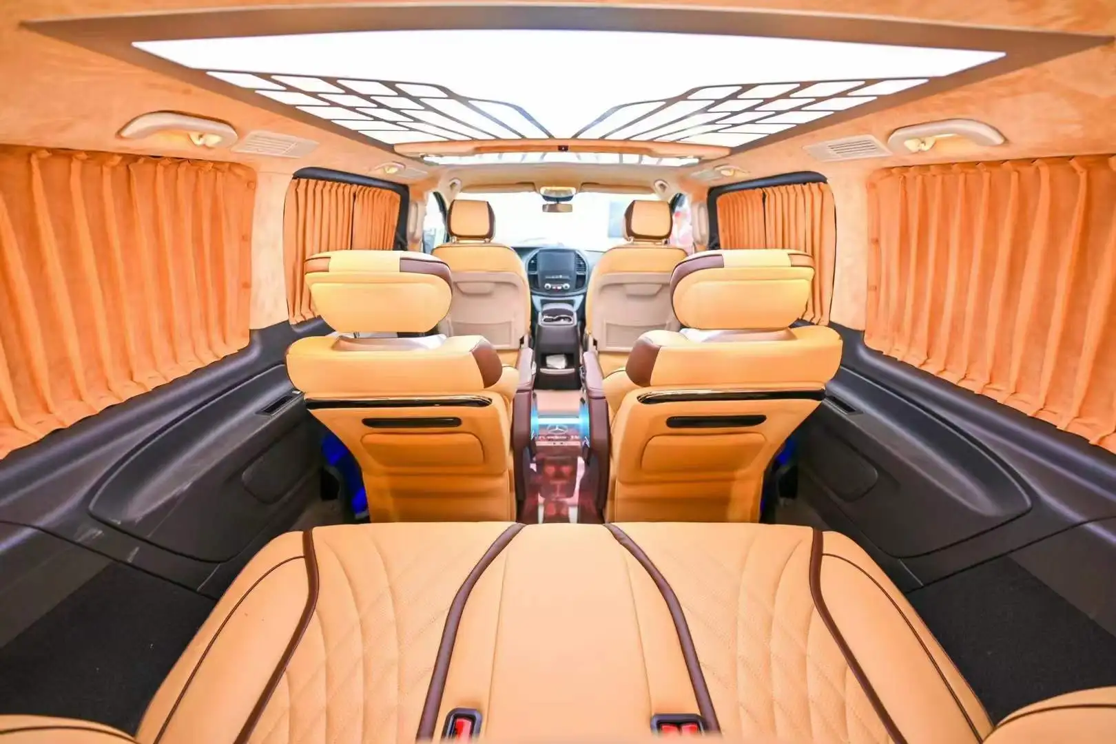 Factory Price Foldable Double-lay Car Curtain Luxury Car Window Curtain ...