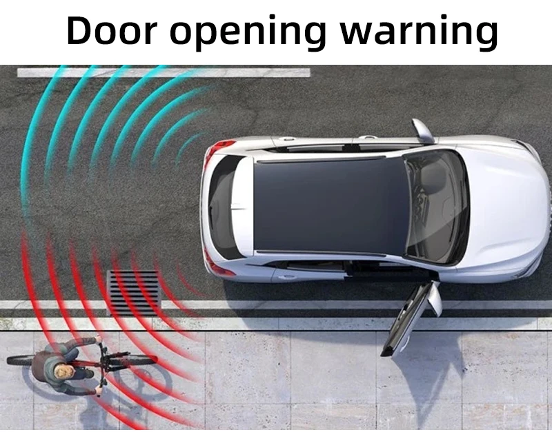Car Universal BSD Blind Spot Detection System - 79ghz