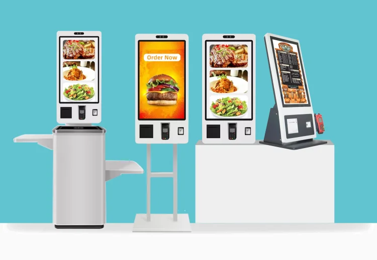 Restaurant Self Serve Ordering Kiosk China Fast Ordering Food Machine ...