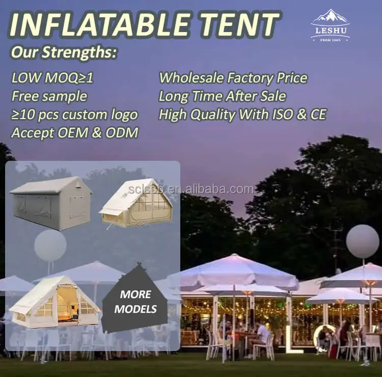 Inflatable Camping Tents - Durable, Waterproof & Spacious