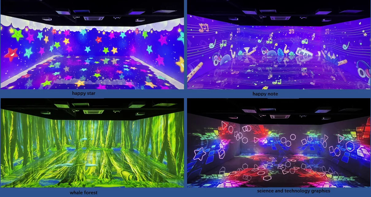 Laser Immersive Space 3d Holographic Display Projector Interact ...