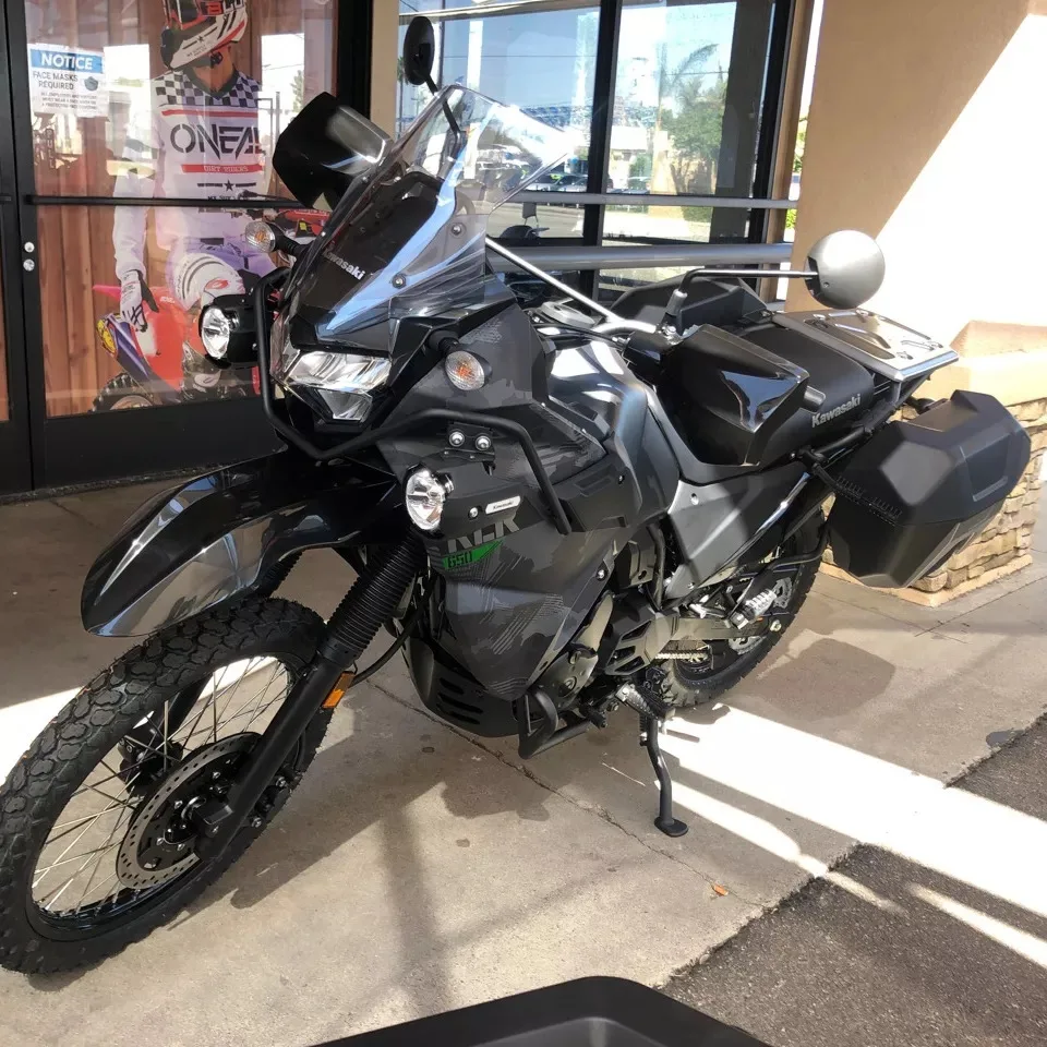 All Branded 2022 Kawasakis Standard Motorcycle Klr 650 Adventure - Buy ...