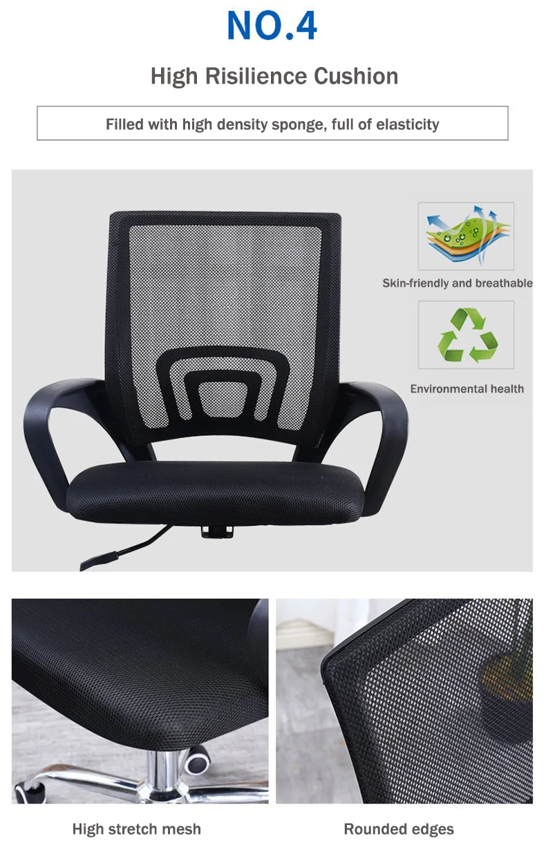 Luxury Swivel Ergonomics Executive Full Mesh Rolling Chair