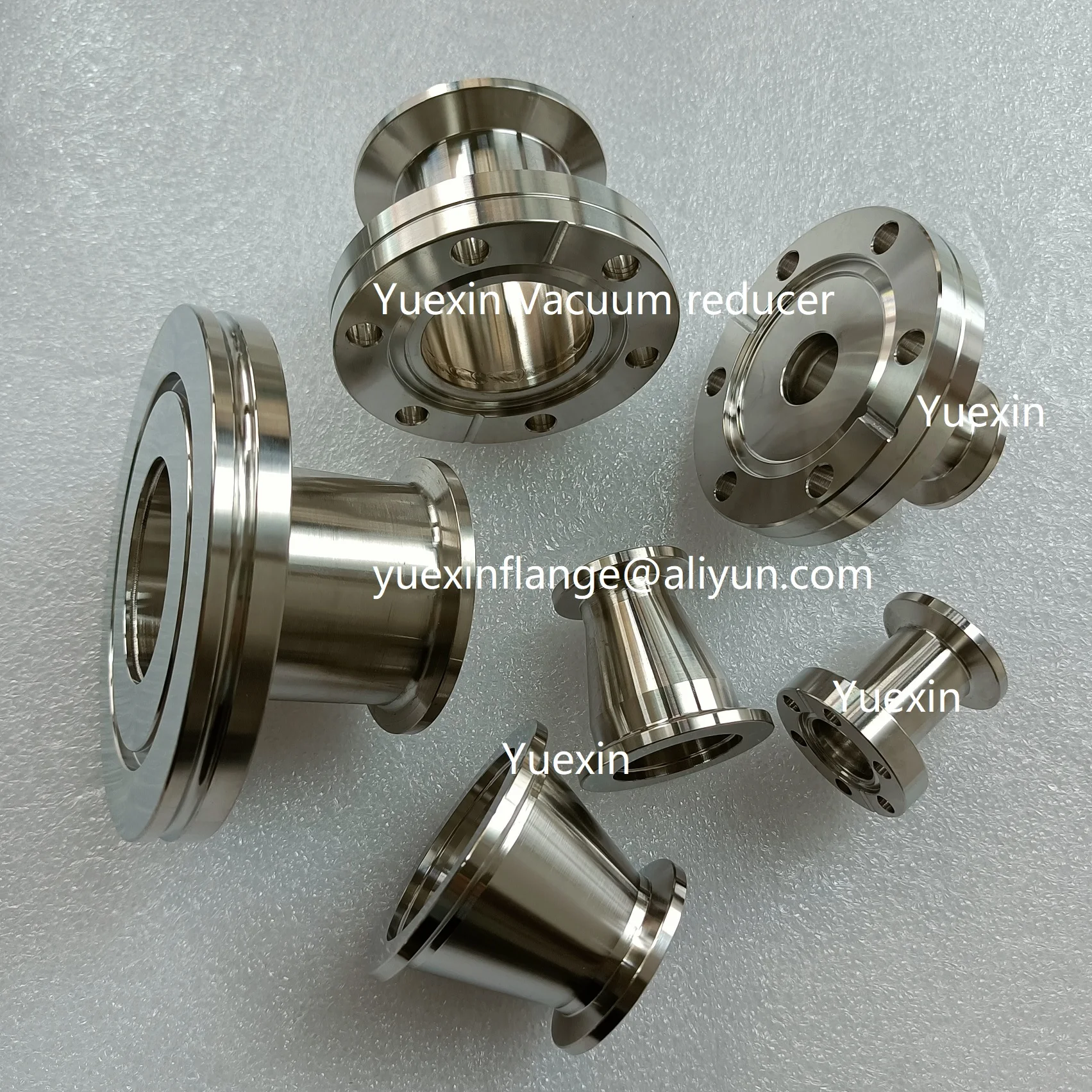 Stainless Steel Adapter KF to ISO Flange With ISO-KF NW to ISO-LF NW ...