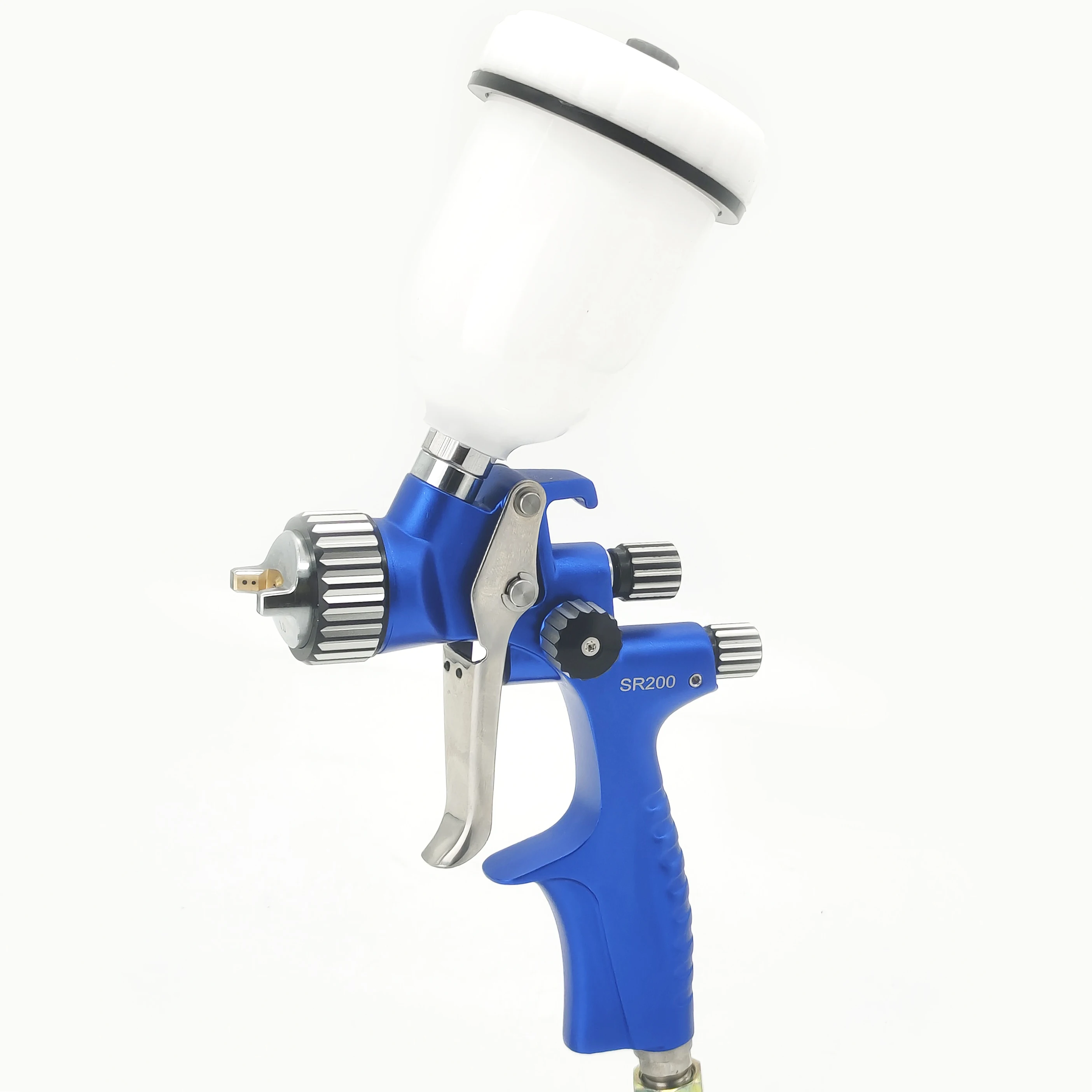 Sr200 Mini Spray Gun 0.8mm Nozzle Mini Paint Sprayer With 125cc Cup ...