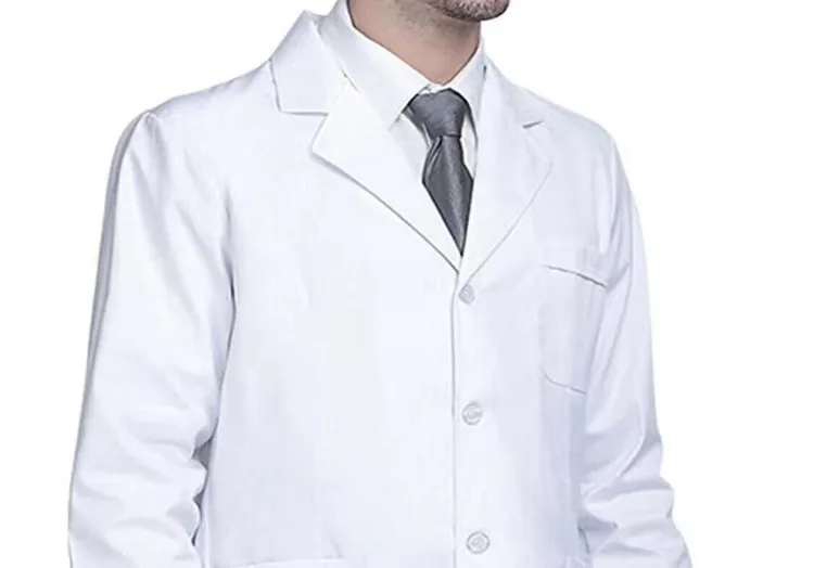 Lab Coat Doctor Nurse Lab Coat Medical Students Long Sleeve Overalls ...