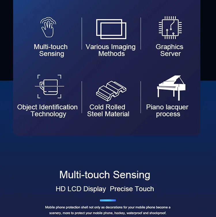 Interactive Touch Table Price Customized 43inch System