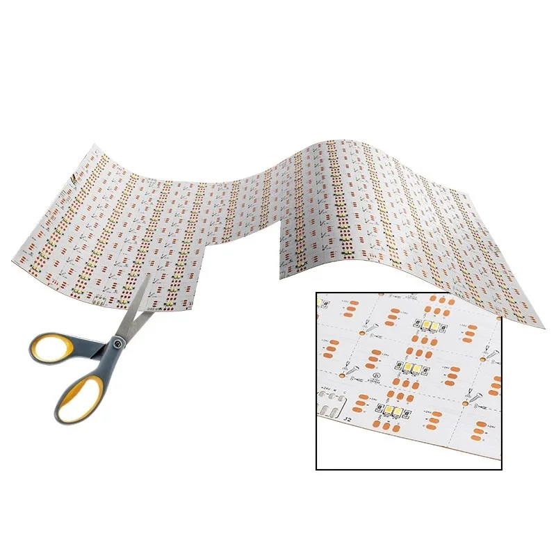 Dc24v Rgbw & Cct Soft Led Panel Color Changing Flexible Easy Cut For ...