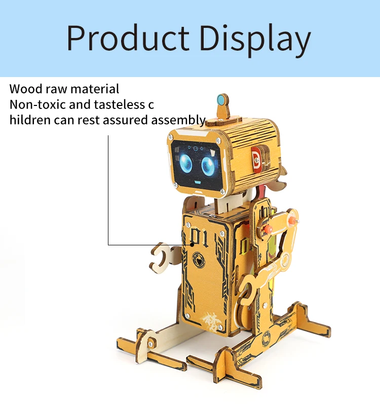 DIY Voice-Activated Robot Science Kits - Intelligent STEM Toys