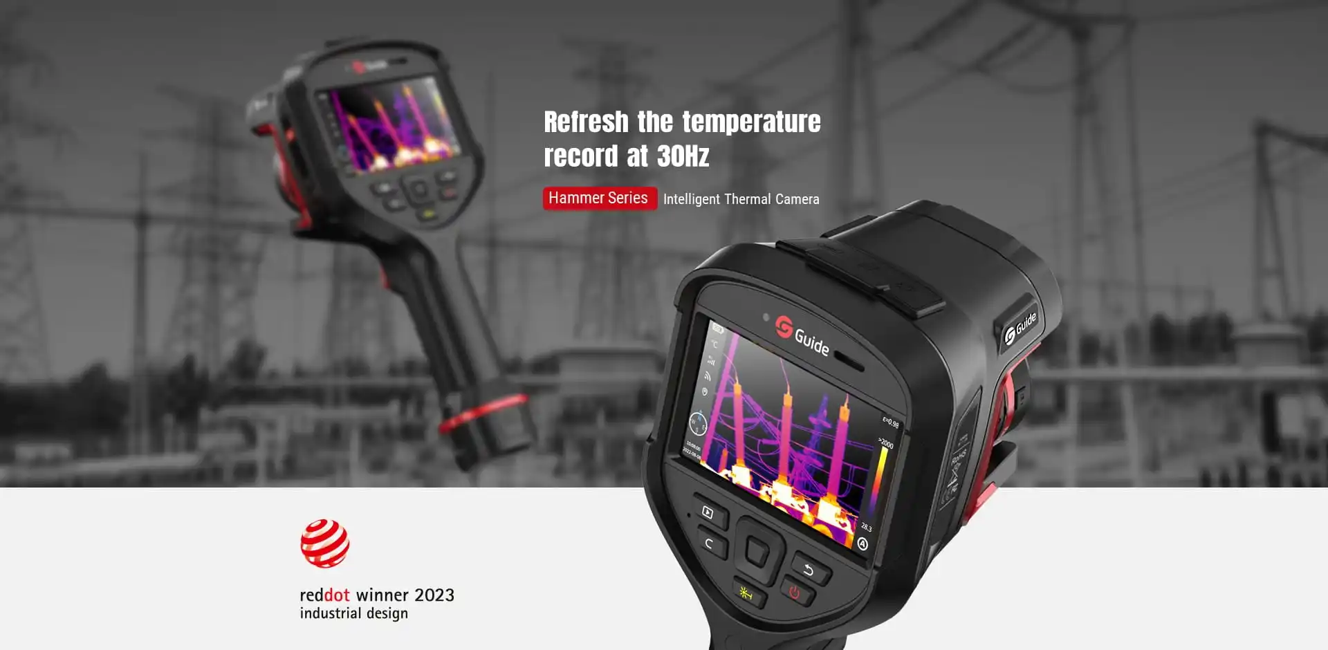 Thermographic Thermal Camera Portable Infrared Thermal Camera 2m Drop ...