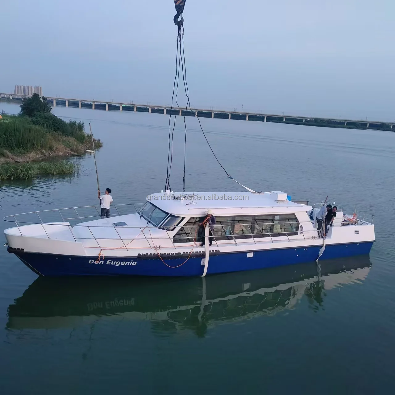 Grandsea 24m Luxury Double Decker River Party Barge Boat for Sale ...