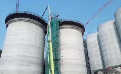 1500 Tons Cement Silo for Fly Ash Storage with Customized Design and ...