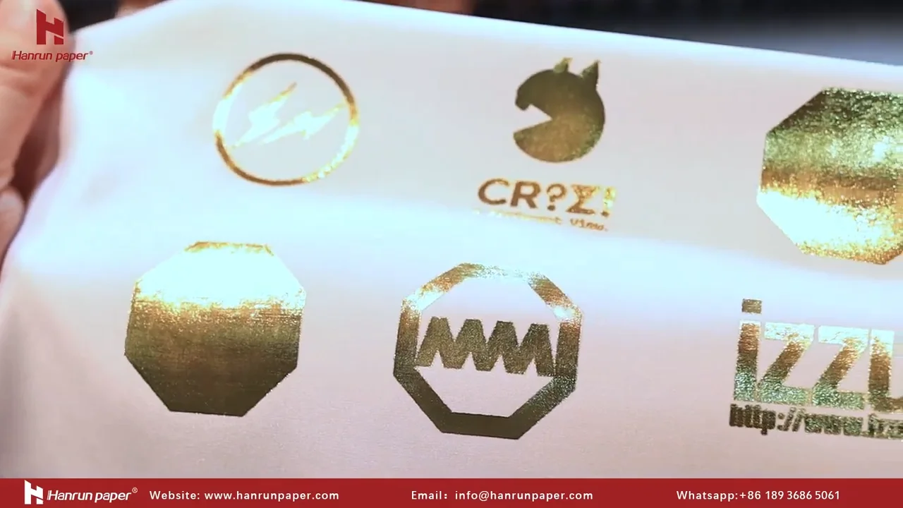 Gold Foil Dtf Pet Film With Unique 3d Embossing Effect For Dtf Printers ...