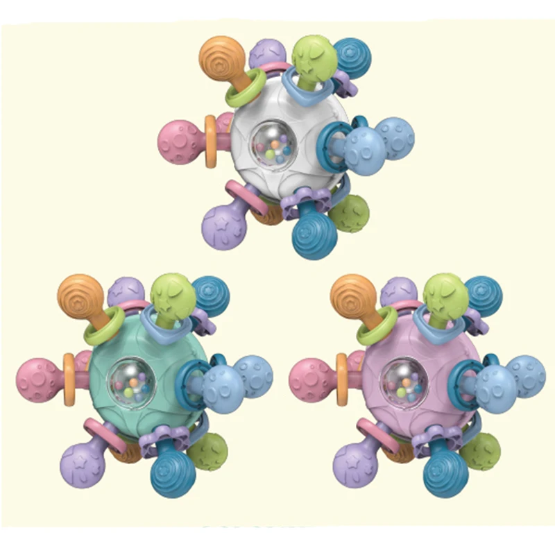 Funny Safety Soft Rubber Manhattan Atomic Spinning Ball For Kids - Buy ...