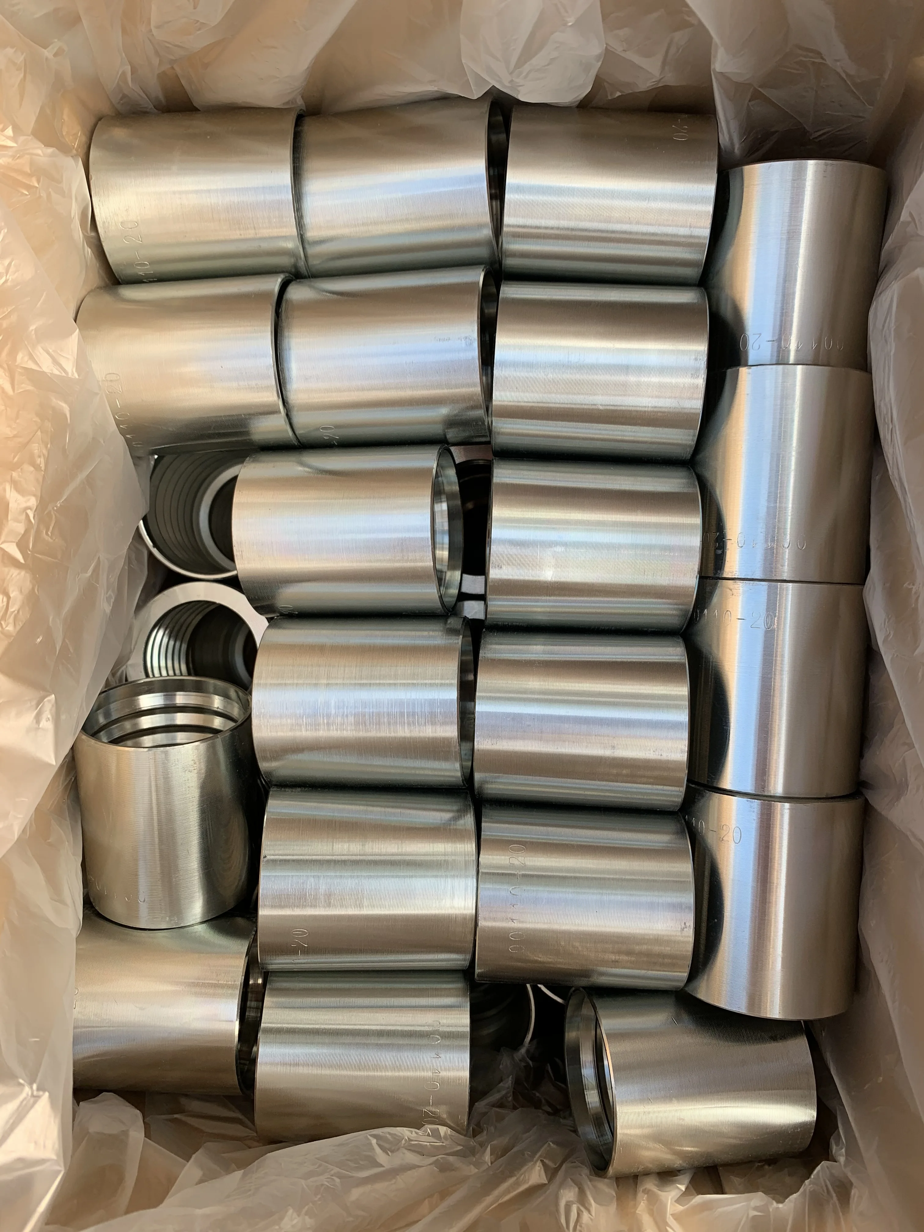 Brass Steel Hose Crimping Ferrule For Hydraulic Hose - Buy Crimping ...