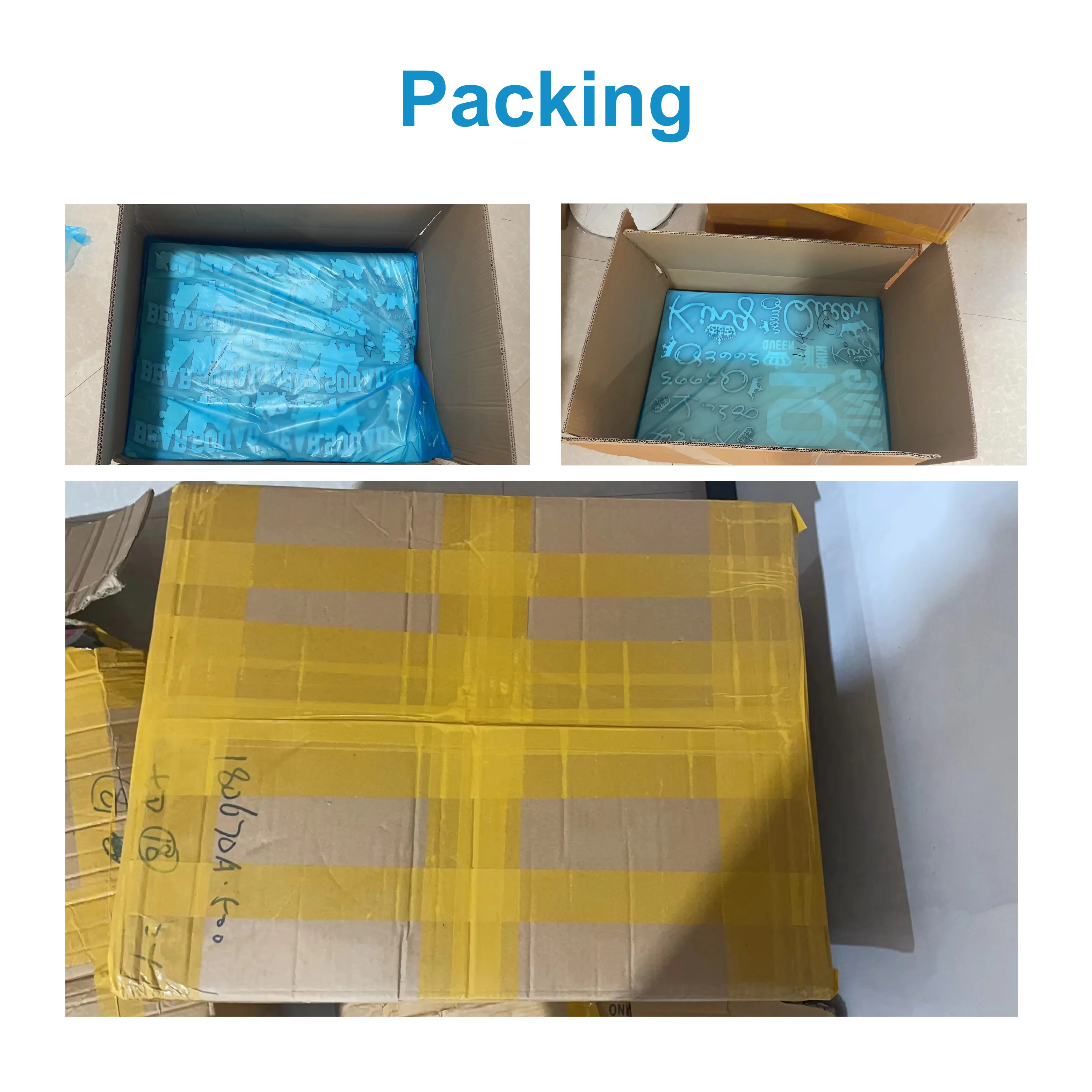 Resealable Transparent Custom Polybag Packaging Clear Plastic Poly Opp ...