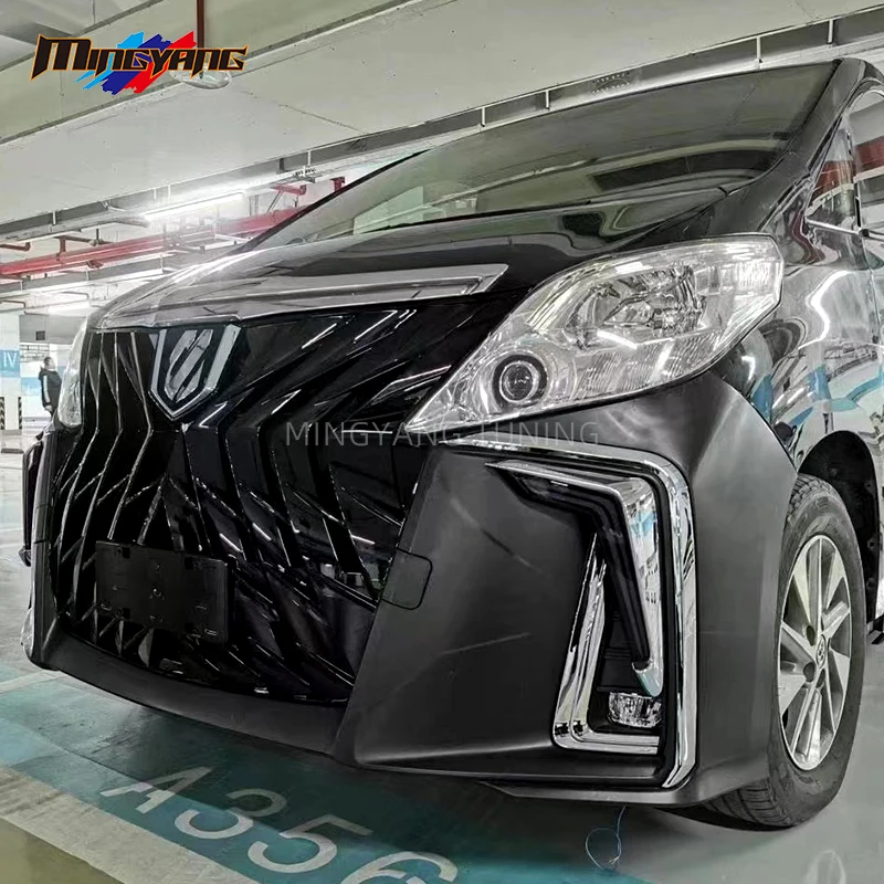 Upgrade Facelifts Bodykit for Alphard ANH20 2008 Upgrade to ANH30 2018 ...