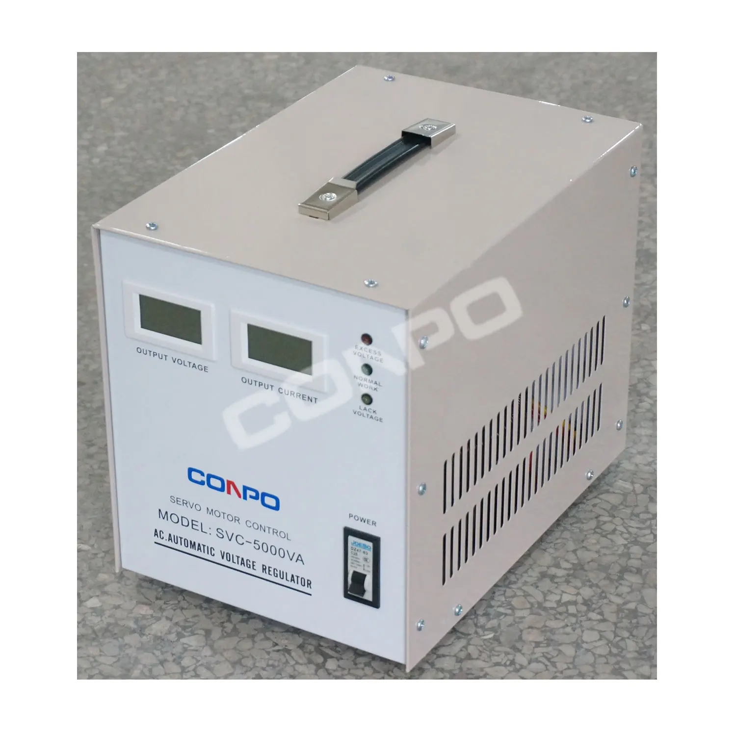 Svc-5000va Servomotor High Precision Ac Automatic Voltage Stabilizer ...