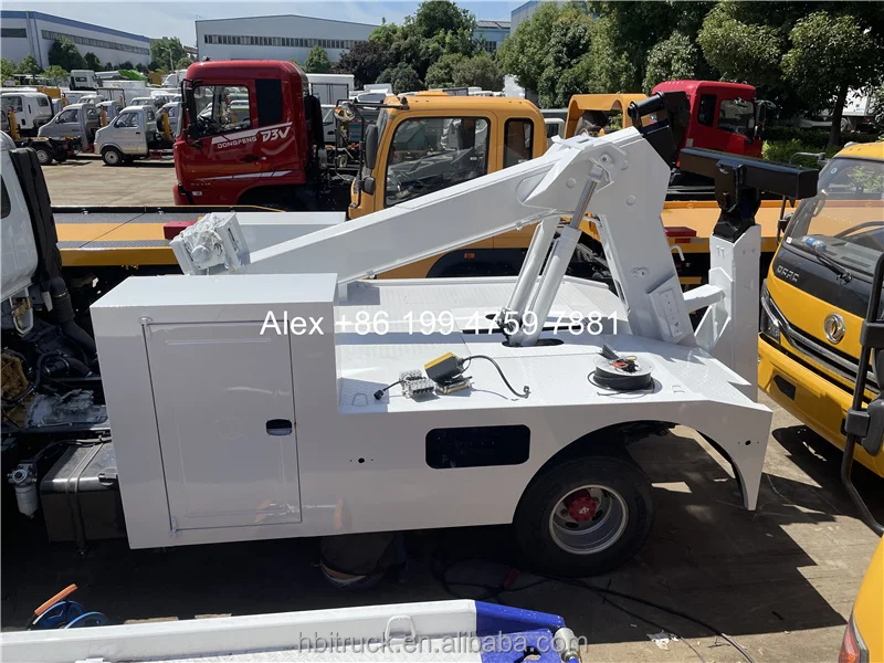 6 Tons Underlift Tow Truck With Remote Control Light Medium And Heavy ...