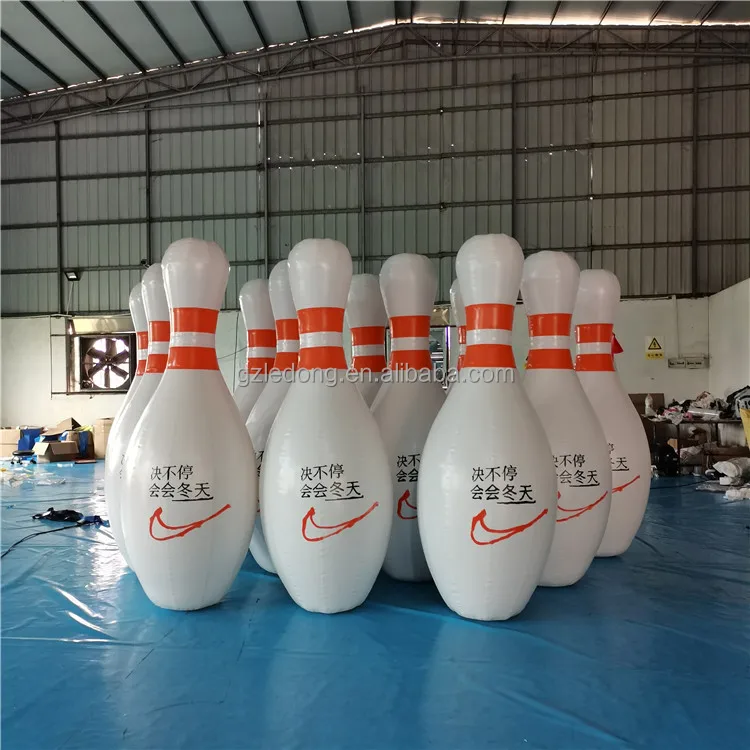 2024 New Indoor Inflatable Human Bowling Game Giant Inflatable Bowling ...