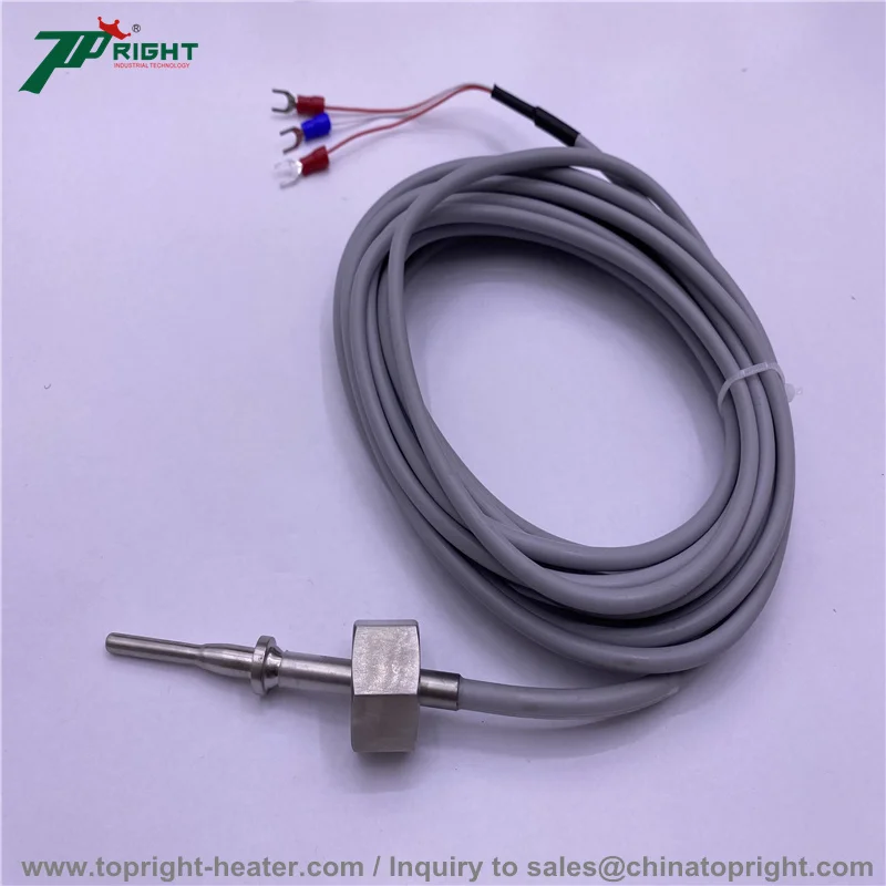 4x26mm Fitting Thread 3 Wire Pt100 - Buy Pt100 Sensor pt100 3 Pin Pt100 ...