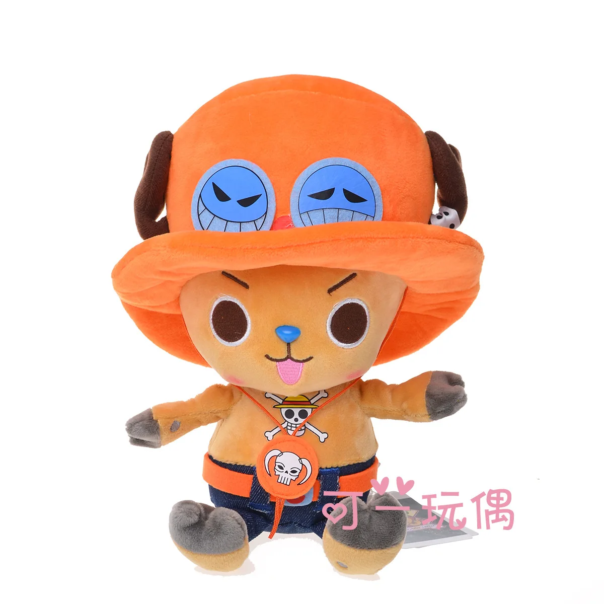 11-100cm One Piece Plush Toys Luffy Chopper Sabo Plush Doll Stuffed ...