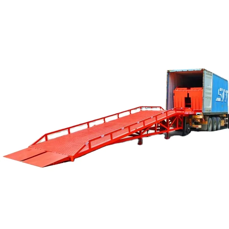 8 Ton Truck Loading Ramp 11.3 * 2.1 Meter Car Elevator Ramp Dock Ramp ...