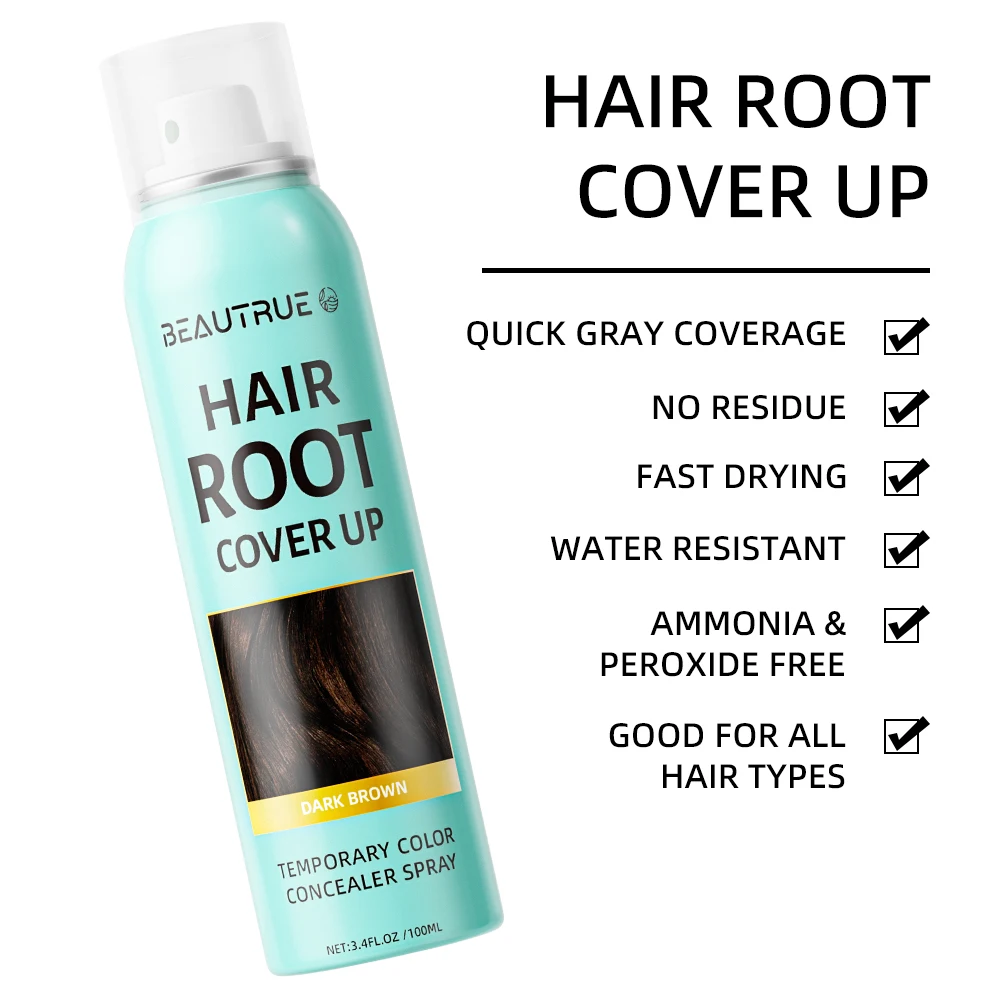 Magic Root Touch Cover up Gray Concealer Spray - Temporary