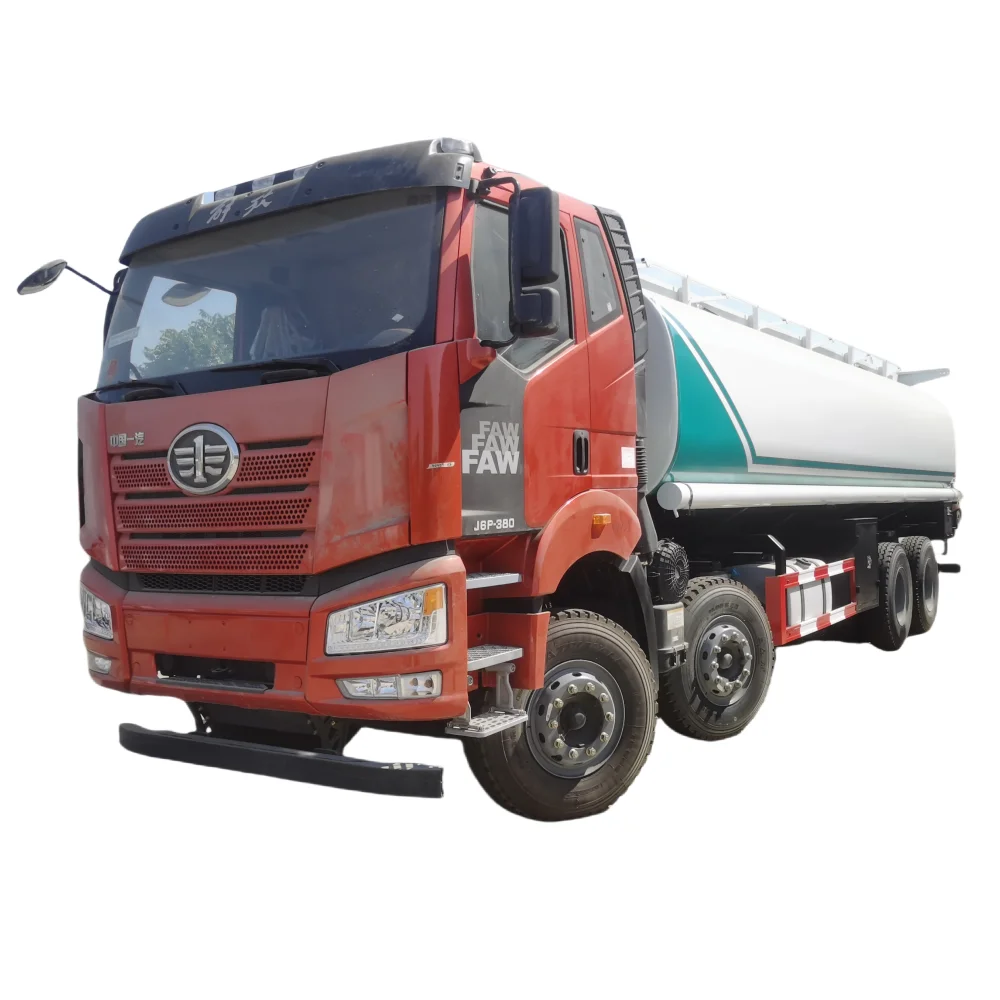 FAW Manual 8x4 30m3 Oil Tanker Trucks Multi-Purpose Bulk Fuel Hauler ...