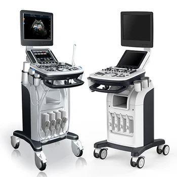 Medical Hospital Diagnosis System Portable Ultrasound Scanner 3d 4d 5d Color Doppler Trolley ...