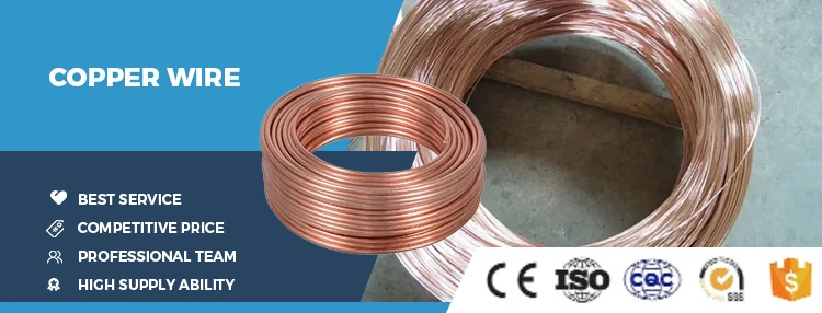 Cooper Wire Factory Stock Copper Wire Bulk Electric Wire
