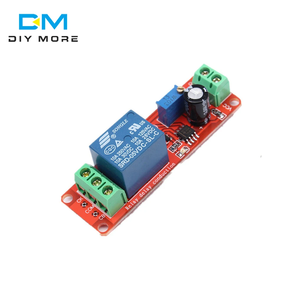 DC 5V 12V Time Delay Relay - General Purpose Control Module