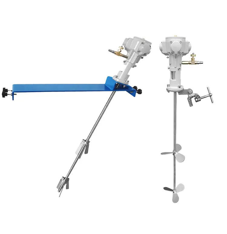 High Speed Stainless Steel Pneumatic Agitator Mixer & Industrial Powder ...